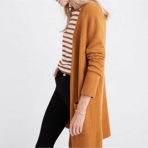 Madewell | Sweaters | Madewell Alpaca Kent Cardigan Open Longline M | Poshmark